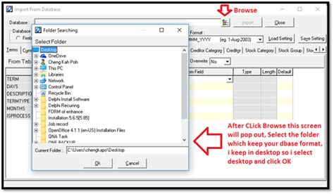 Import Master File Of Debtor And Creditor Via Excel File On Delphi