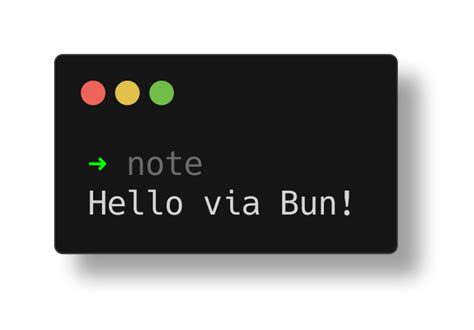 Cli App With Bun