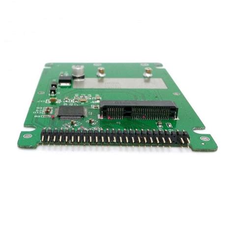 Jser Msata Mini Pci E Sata Ssd To Inch Ide Pin Notebook Laptop Hard Disk Case Enclosure