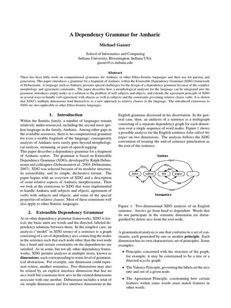 Gasser A Dependency Grammar For Amharic Workshop On Language Resources And Human Language