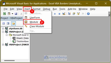 How To Use Excel Vba Borders Linestyle Property Exceldemy