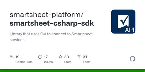 Github Smartsheet Platformsmartsheet Csharp Sdk Library That Uses