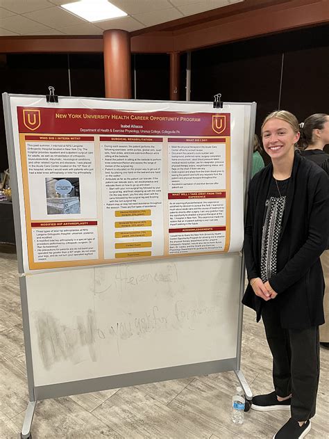 2023 Internship Poster Presentations Health Sciences Ursinus College