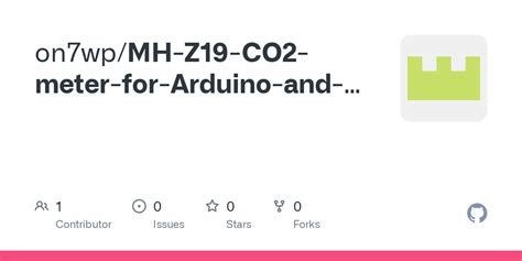 Github On7wpmh Z19 Co2 Meter For Arduino And Esp32