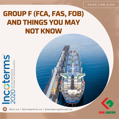 Group F FCA FAS FOB And Things You May Not Know
