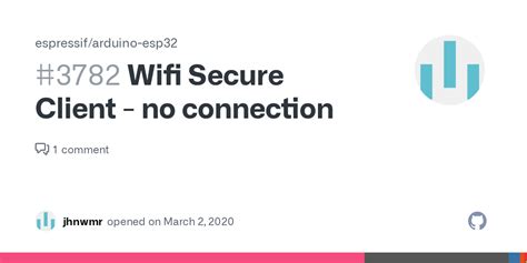 Wifi Secure Client No Connection · Issue 3782 · Espressifarduino