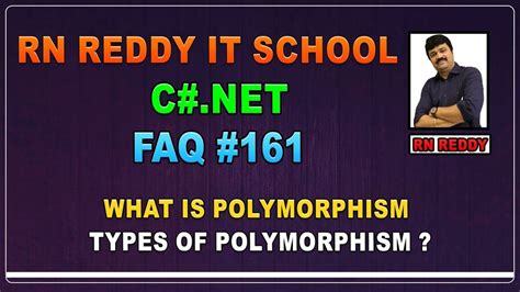 161what Is Polymorphism Types Of Polymorphism Youtube