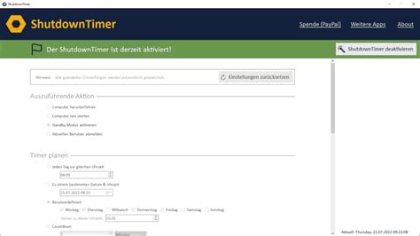 Shutdown Organizer Wjc3de