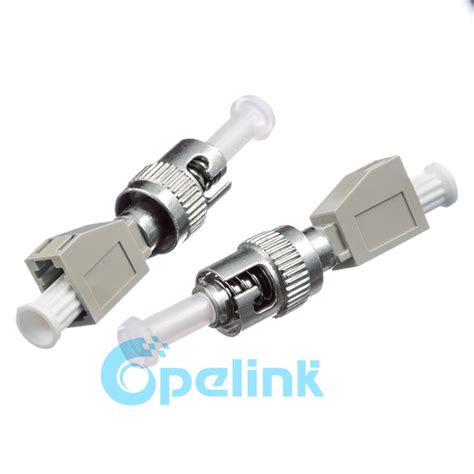 Lc To St Multimode Plug In Mating Fiber Optic Adapter Good Quality