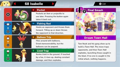 Nerfplz Super Smash Brothers Ultimate Isabelle Smash Ultimate Guide And Combos Nerfplz Smash