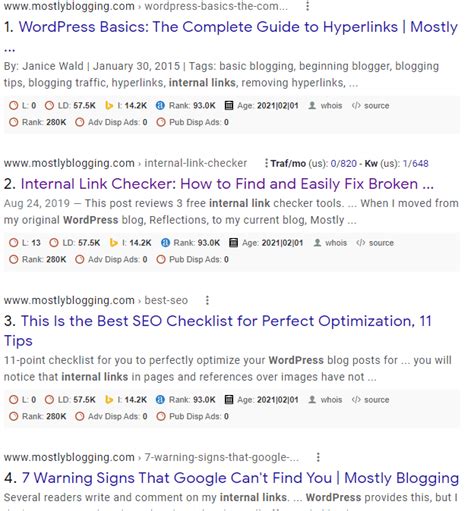 wordpress internal links how to find backlinks to make you rank higher