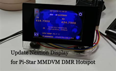 Update Nextion Display For Pi Star Mmdvm Dmr Hotspot