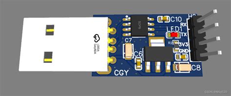 【ch340n Usb转串口通信】 Csdn博客