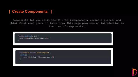 React JS Pptx Web Development Internet