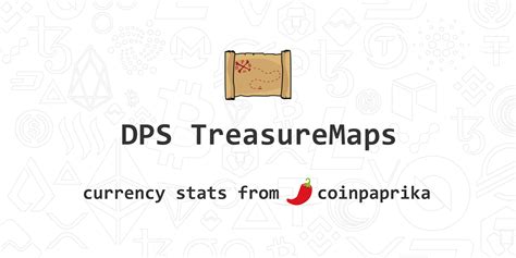 Dps Treasuremaps Tmap Price Live Chart Index Market Cap Coinpaprika