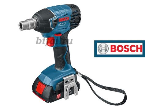Аккумуляторный ударный гайковерт Bosch GDR 18 V-LI Professional