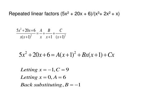 ppt partial fraction decomposition powerpoint presentation free