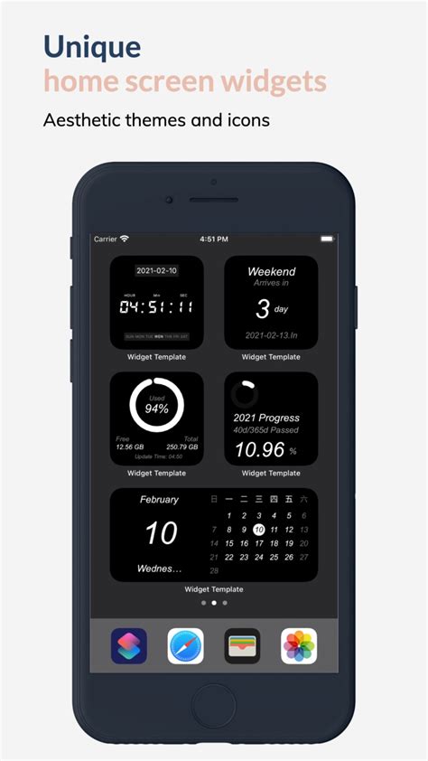 Widget Template для Iphone — Скачать Widget Template для Iphone — Скачать