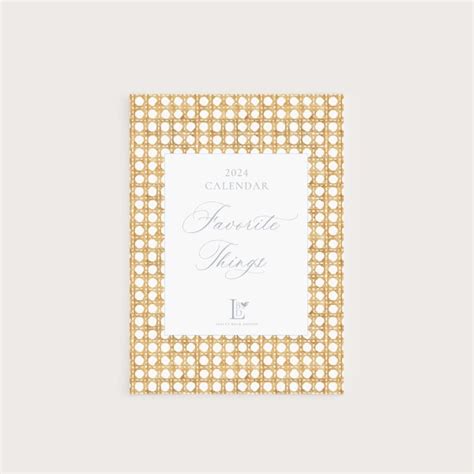 2023 Preppy Calendar Etsy