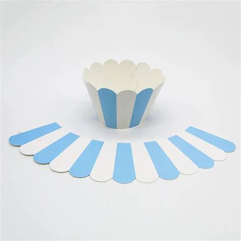 3 уровня кекс стенд бумага Твердые Полосатый кекс декоративные обертки для Свадебный на день