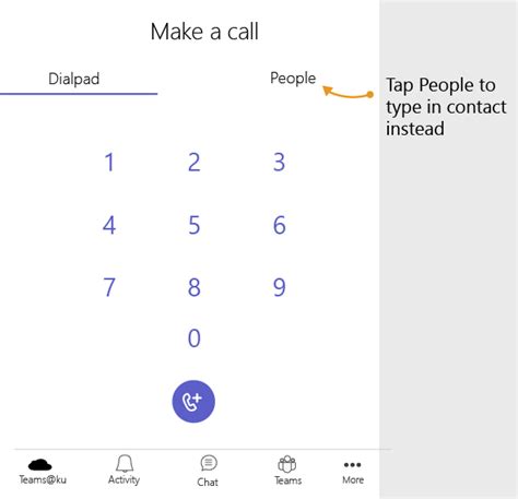 Teams Calls Mobile Devices How To KU