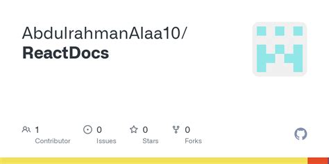 Github Abdulrahmanalaa Reactdocs