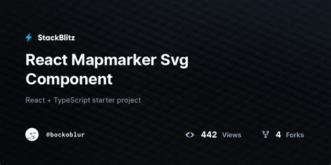 react mapmarker svg component stackblitz