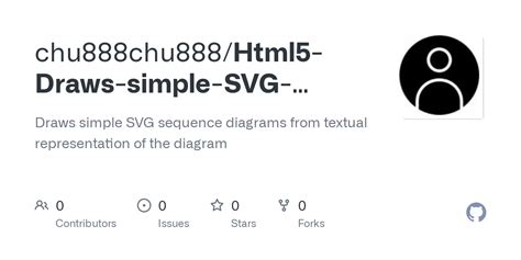 Github Chu888chu888html5 Draws Simple Svg Sequence Diagrams Js