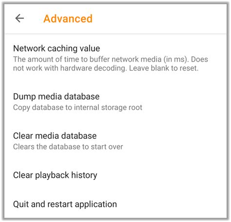 Advanced — Vlc For Android Documentation 001 Documentation