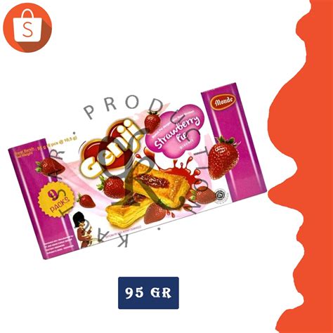 Jual Monde Genji Strawberry Pie Gr Shopee Indonesia