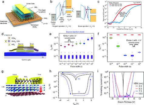 2d flash memory a mos 2 memory with few layer graphene as the