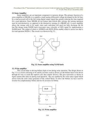 An Improvised Design Implementation Of Sram PDF
