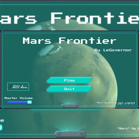 Mars Frontier By Legovernor