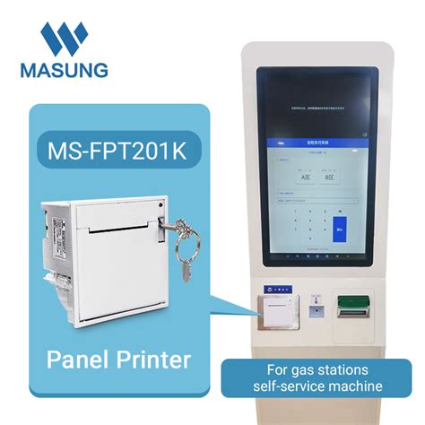 58mm Mini Thermal Printer Android Receipt Panel Printer Fuel Dispenser Printer Embedded Cash