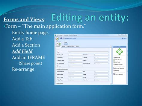 Crm 40 Customizations Basics Ppt