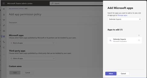 在 Teams 中設定 Microsoft Defender 專家應用程式 Microsoft Defender Xdr Microsoft Learn