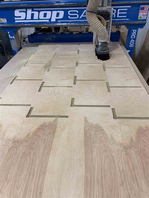 5x8 Shopsabre Pro 408 Cnc Router 2020 Atc Vacuum Table Becker Vacuum Pump Grizzly Dust