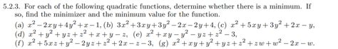 solved 2 3 for each of the following quadratic functions