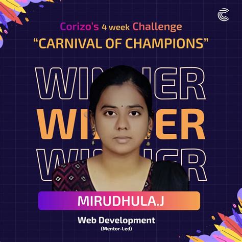 Corizo On Linkedin Corizochallenge Topperformers Success Community