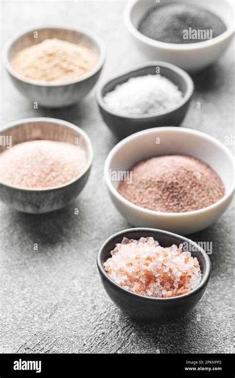 Assorted Speciality Salt Himalayan Pink Salt Italian Black Truffle Salt India Black Kala