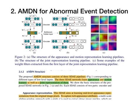 learning deep representations of appearance and motion for anomalous