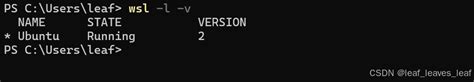 win11安装wsl2，自定wsl2安装位置，安装到其他磁盘 非c盘 wsl2安装到其他盘 csdn博客