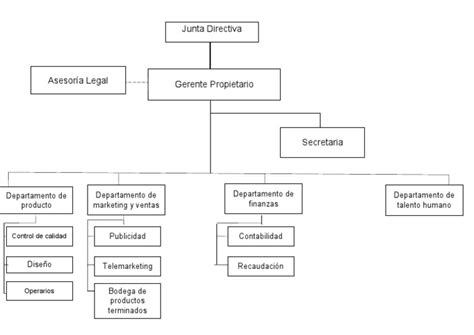 Organigrama Estructural Pdf