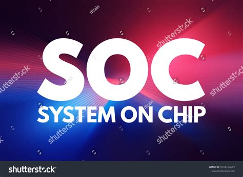 Soc System On Chip Integrated Circuit Stock Illustration 1834164649 Shutterstock