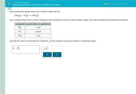 Solved Sulfur Dioxide And Oxygen React To ﻿form Sulfur