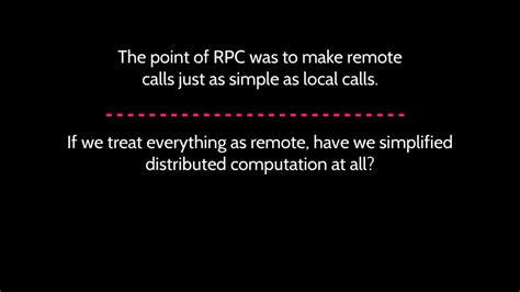 A Brief History Of Distributed Programming Rpc Speaker Deck