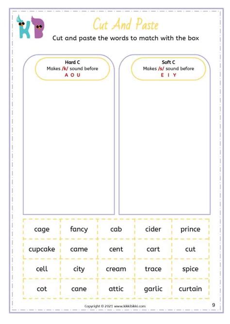 Hard And Soft C And G Phonics Worksheets Worksheets Library
