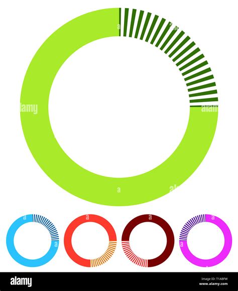 Preloader Or Buffer Shapes Circular Elements Symbols User Interface