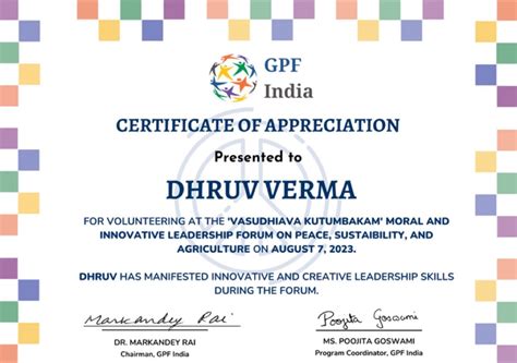 Dhruv Verma On Linkedin Gpf Certification For Leadership Skills