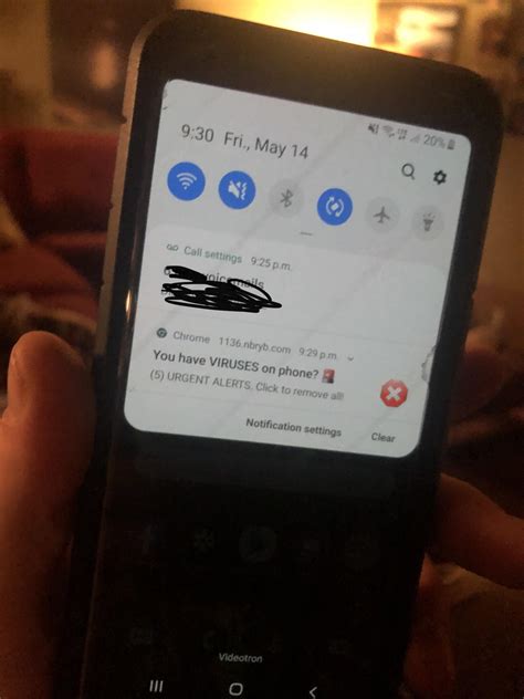 Girlfriends Phone Has This Popup Keep Appearing She Has Not Clicked On It Is This A Virus And